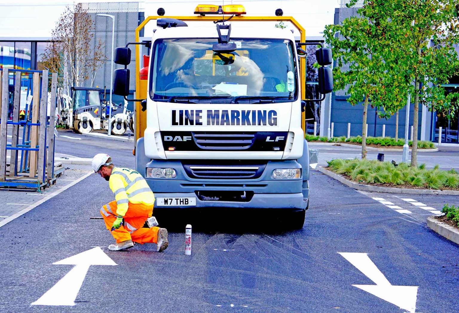 Road and Car Park Markings - THB